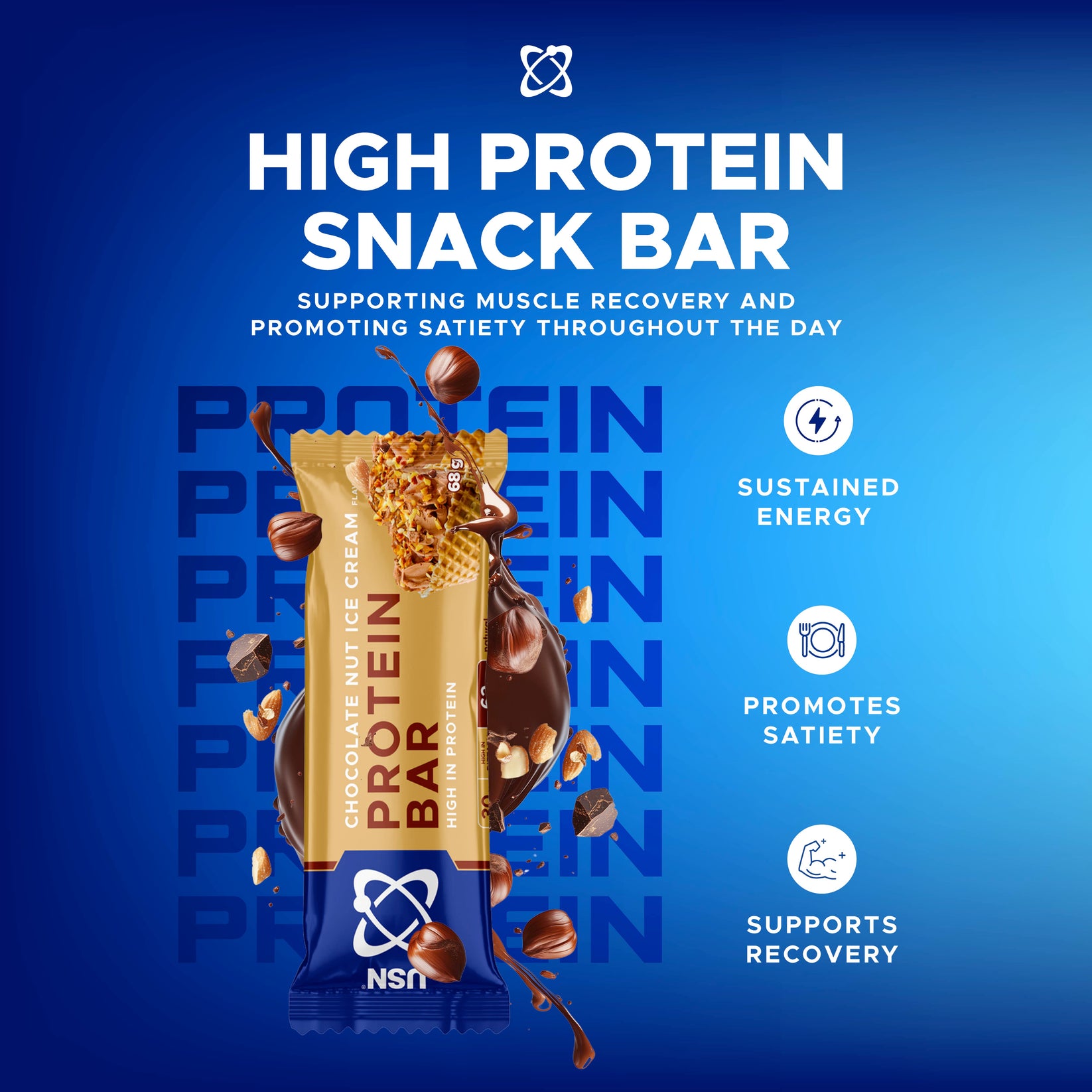 USN® Protein Bars 12x68g - 24x40g