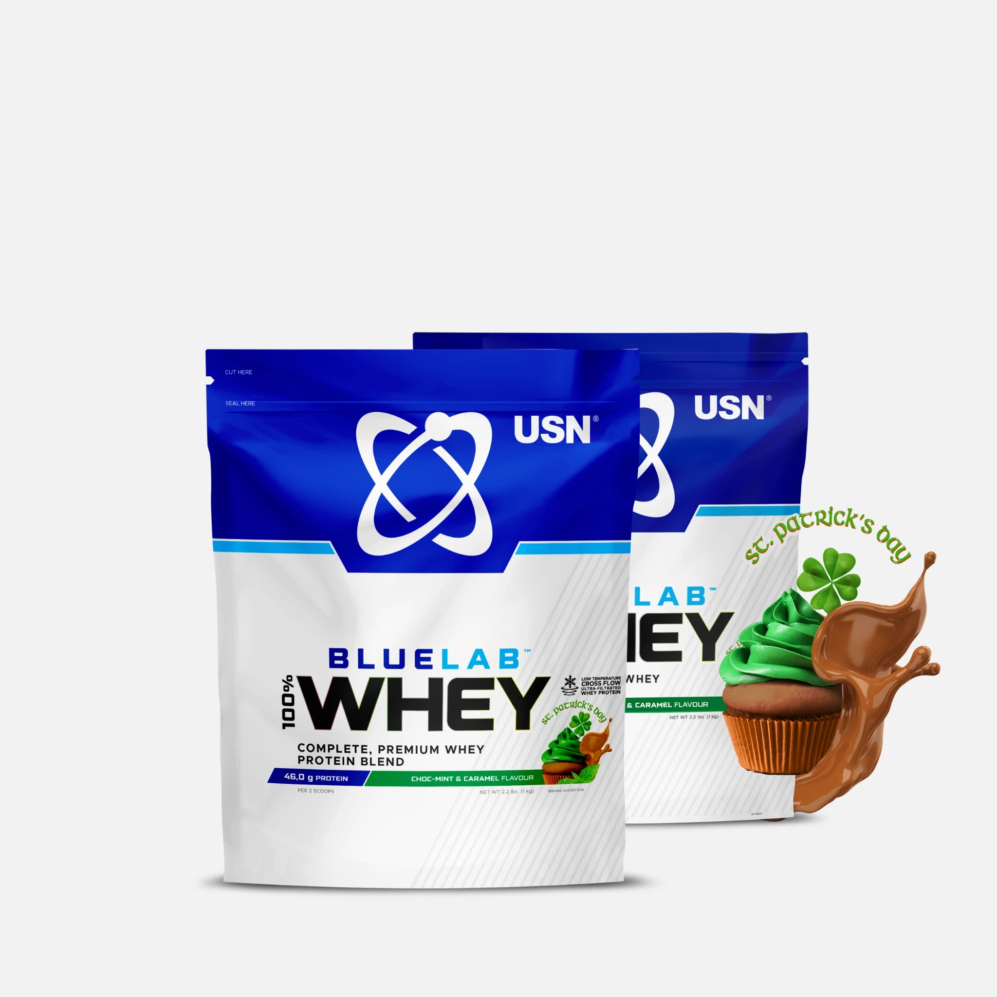 USN BlueLab® 100% Whey Protein 1 kg - 2 kg